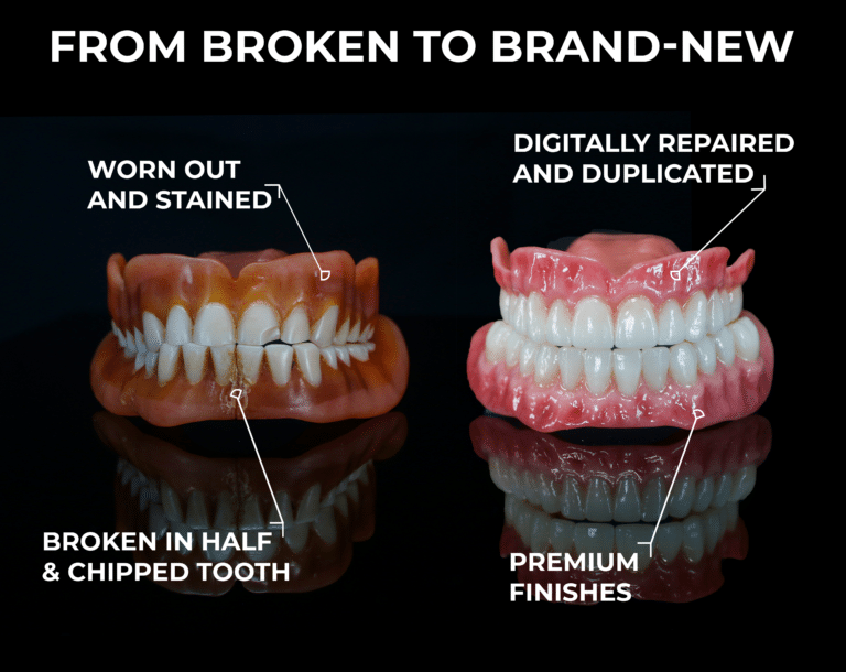 Denture Repair - What to do when you break your dentures. » DentKits